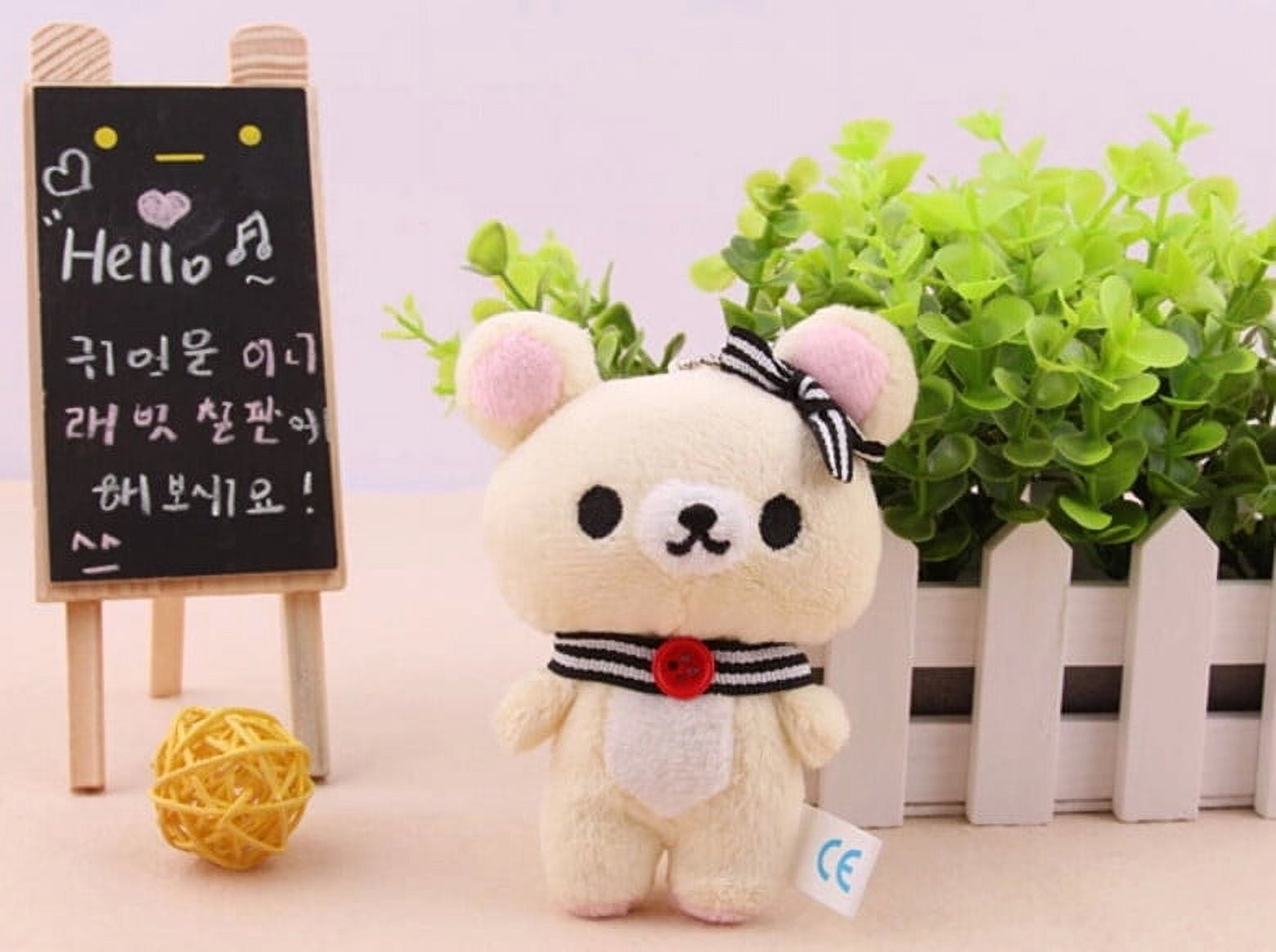 Anime Rilakkuma Cartoon Plush Doll Soft bear Toys Kawaii Room Decor ...