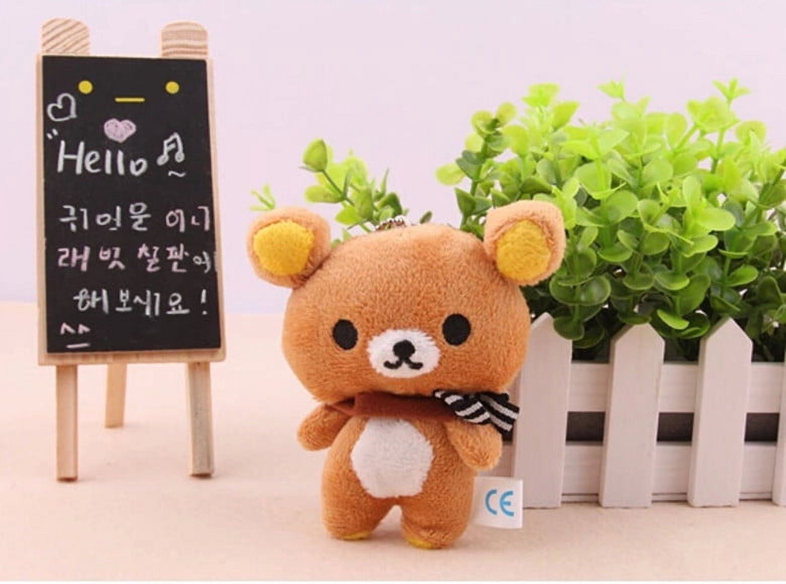 Anime Rilakkuma Cartoon Plush Doll Soft bear Toys Kawaii Room Decor ...
