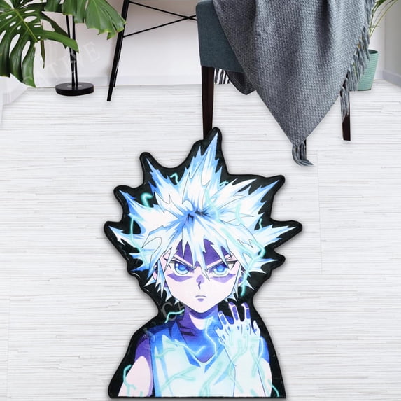 Anime Rug - Non-Slip, Ultra-Soft Character Shaped Carpet for Living ...