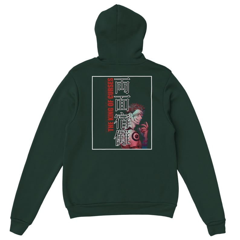 Anime Ryomen Sukuna JJK Jujutsu Kaisen King of Curses Hoodie - Walmart.com