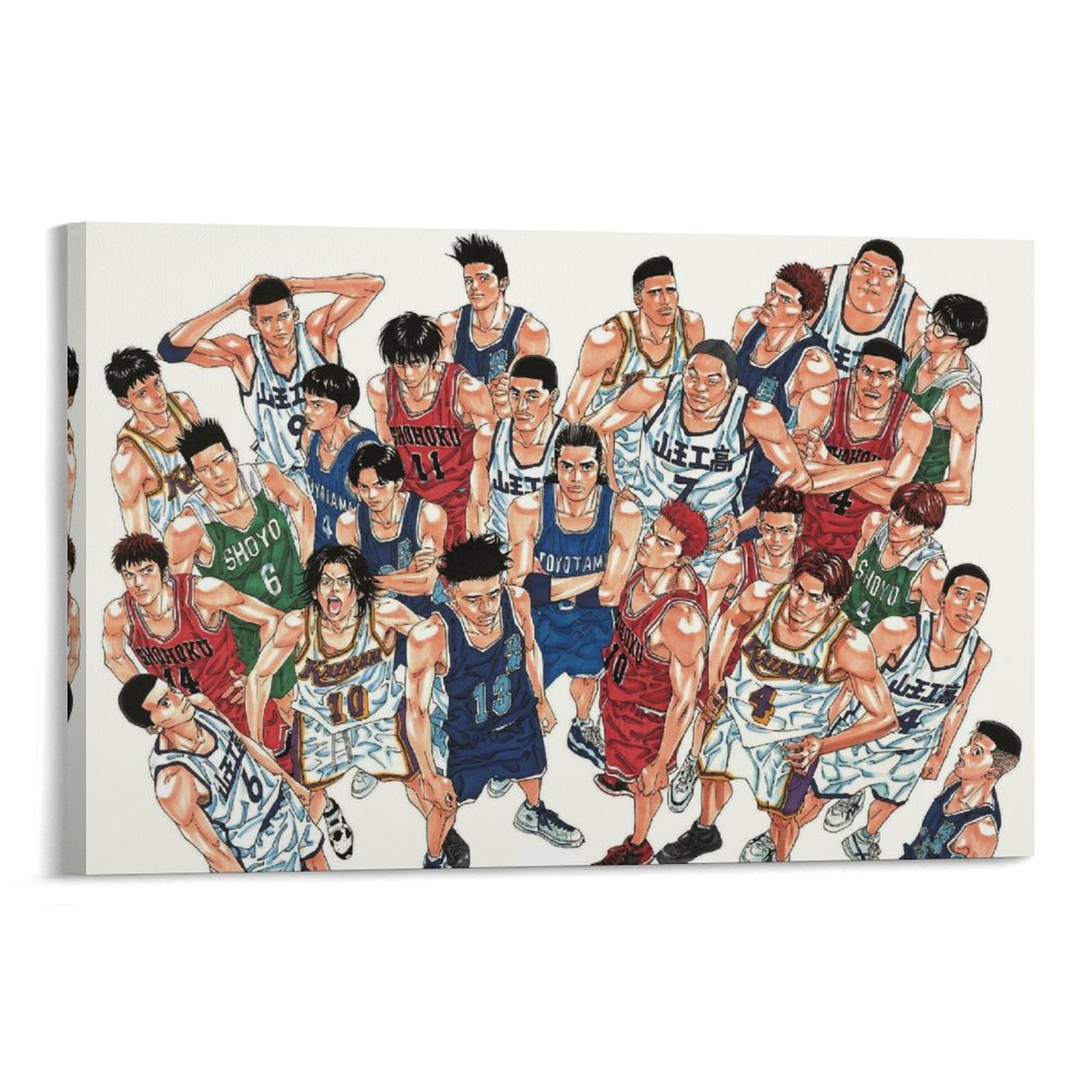 Anime SLAM DUNK Poster Gifts Canvas Painting Poster Wall Art Decorative ...