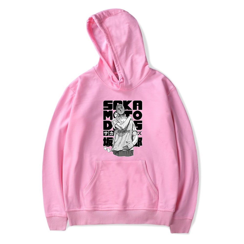 Anime Sakamoto Days Hoodie Merch Pockets Drawstring Unisex Hooded ...