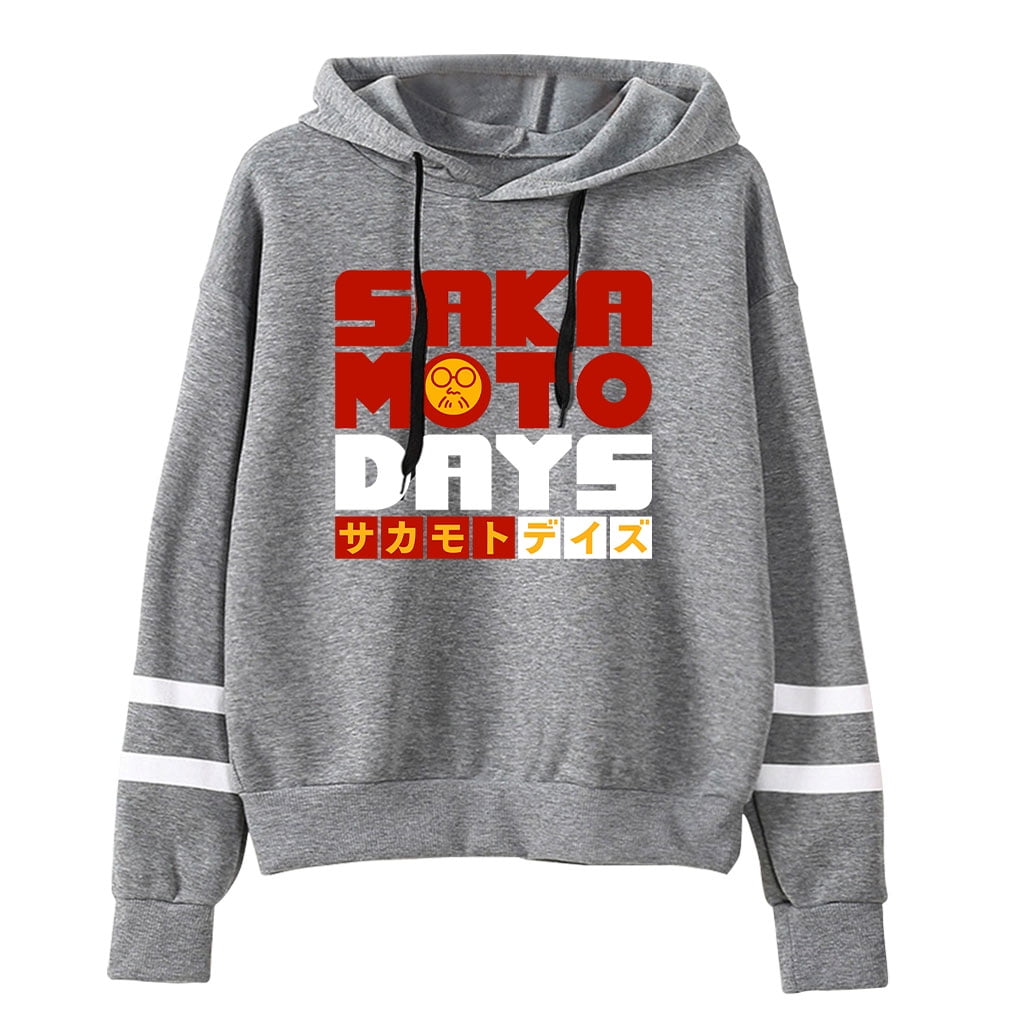 Anime Sakamoto Days Merch Hoodies Pocketless Parallel Bars Sleeve ...