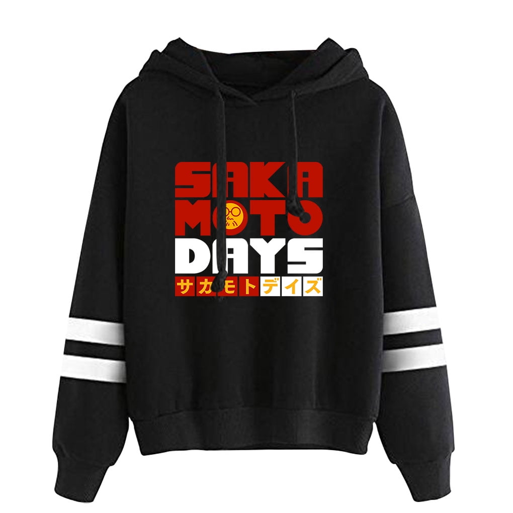 Anime Sakamoto Days Merch Hoodies Pocketless Parallel Bars Sleeve ...