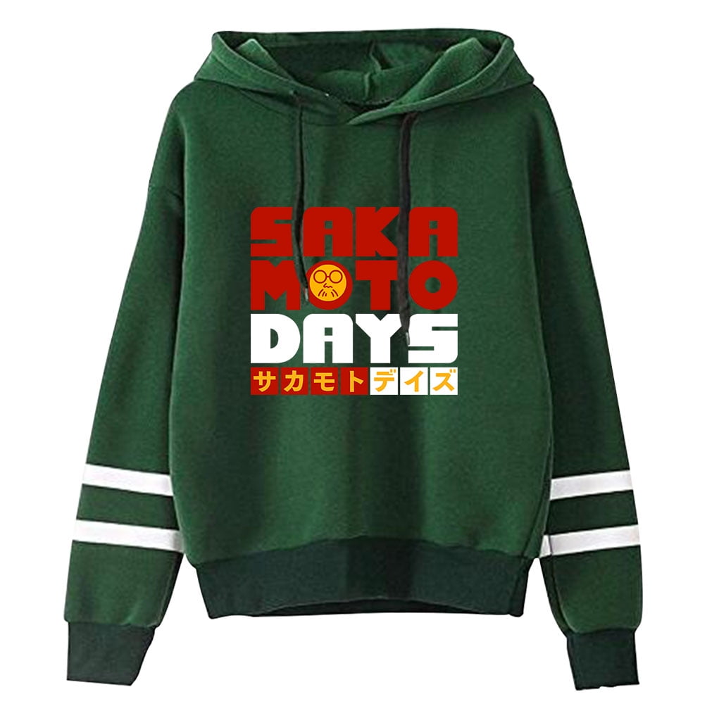 Anime Sakamoto Days Merch Hoodies Pocketless Parallel Bars Sleeve ...