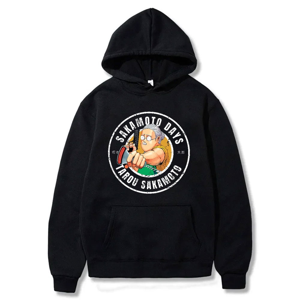 Anime Sakamoto Days Merch Logo Hoodies Cosplay Anime Unisex Long Sleeve ...