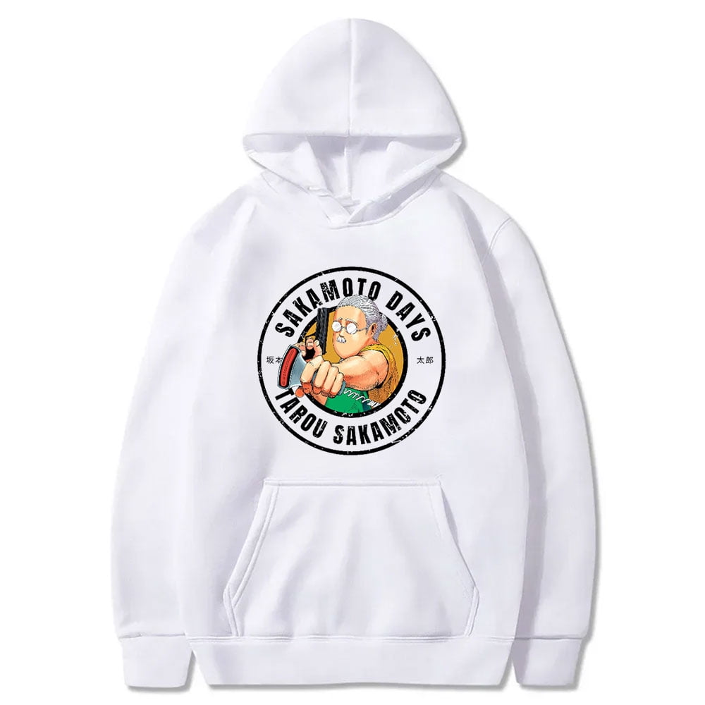 Anime Sakamoto Days Merch Logo Hoodies Cosplay Anime Unisex Long Sleeve ...