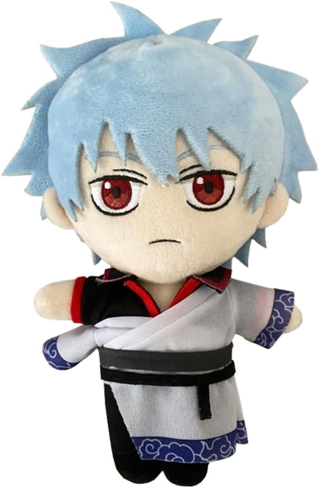 Anime Sakata Gintoki Figure Soft Throw Pillow Figure Sakata Gintoki ...