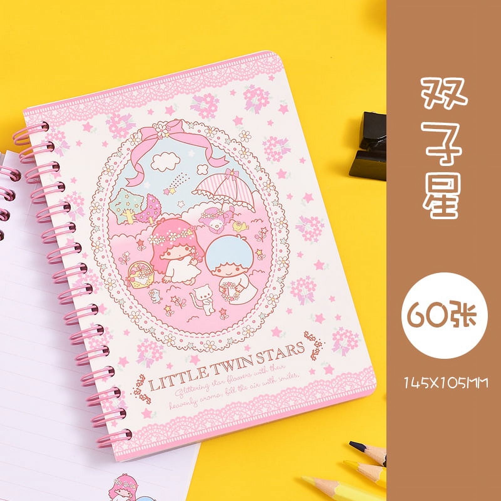 Anime Sanrio A6 Notebook Hello Kitty Cinnamonroll Kuromi Melody ...
