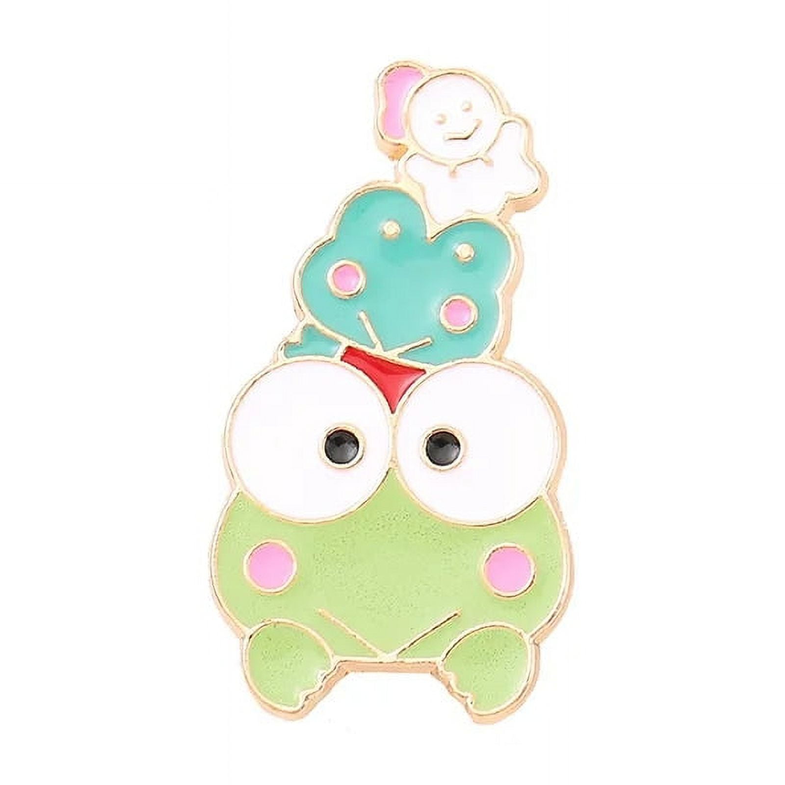 Anime Sanrio Brooch Pin Kawaii Cute Cartoon Pachacco Keroppi ...