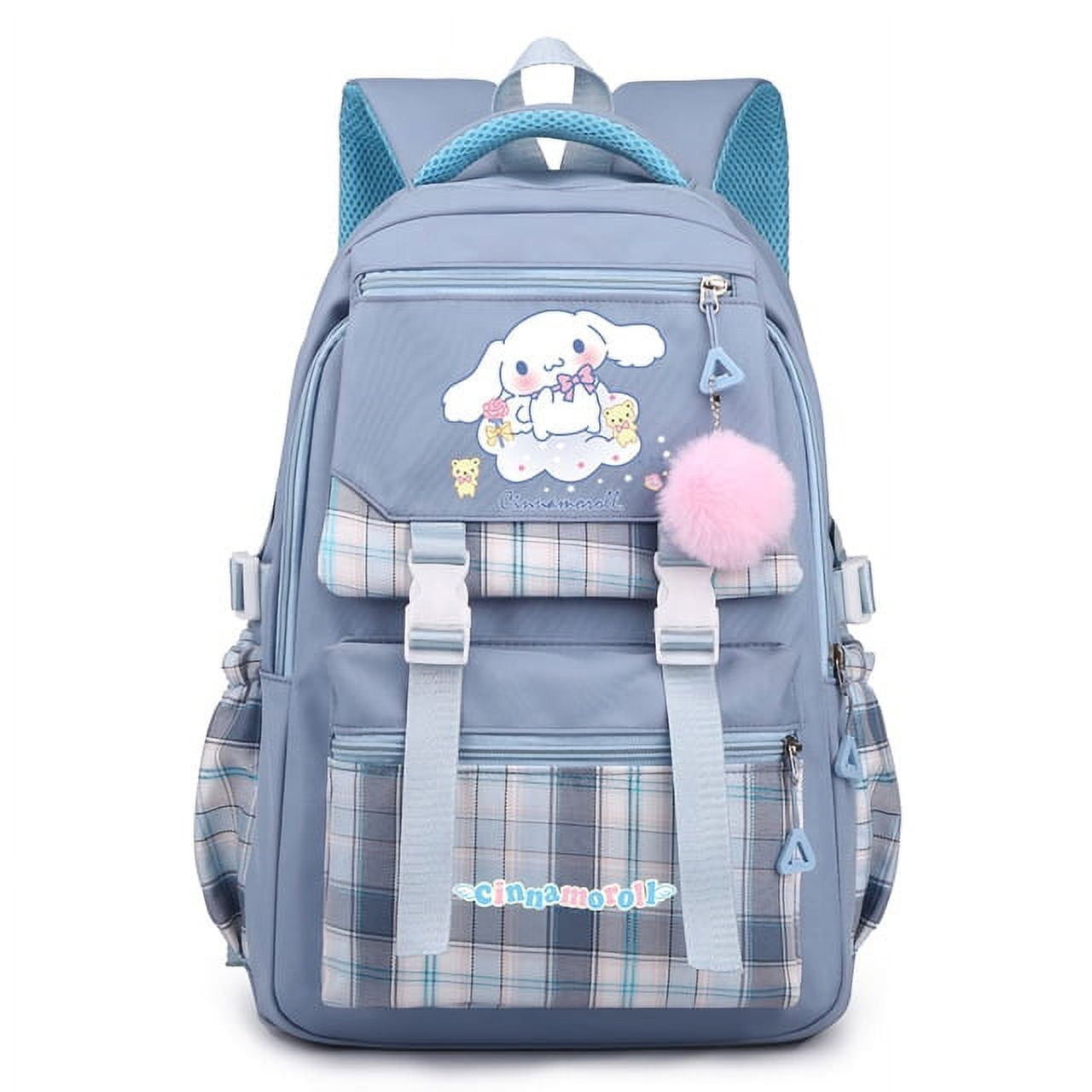 Anime Sanrio Cinnamoroll Backpack Children Girl Boy Black Blue ...