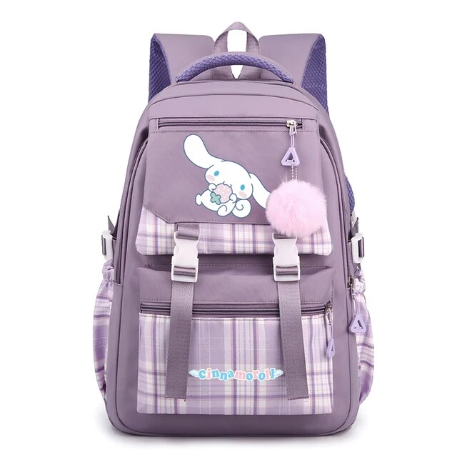 Anime Sanrio Cinnamoroll Backpack Children Girl Boy Black Blue ...