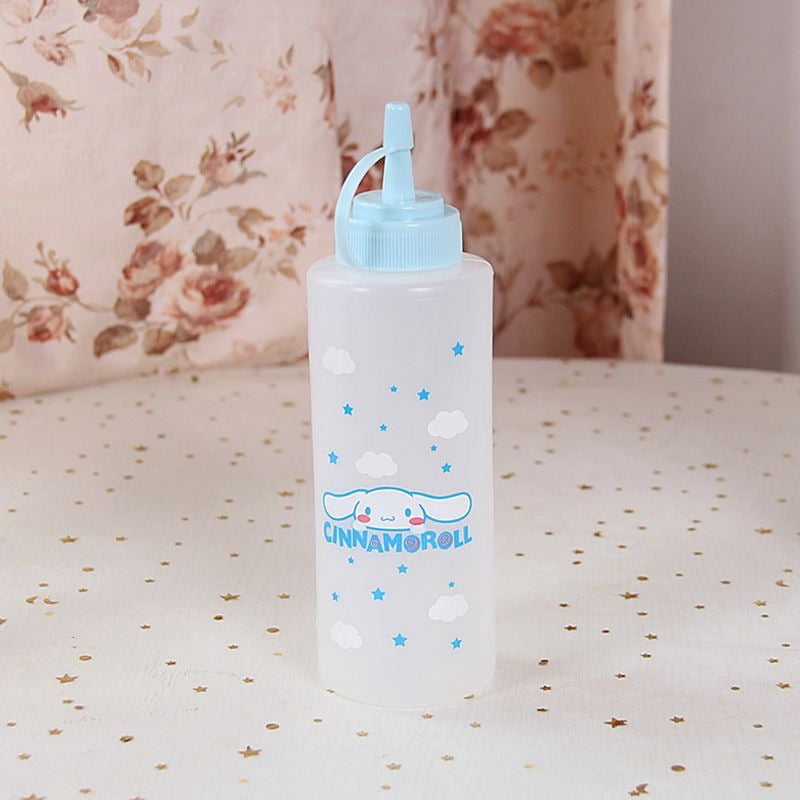 Anime Sanrio Hello Kitty Cartoon Squeeze Sauce Bottle Plastic Sauce ...