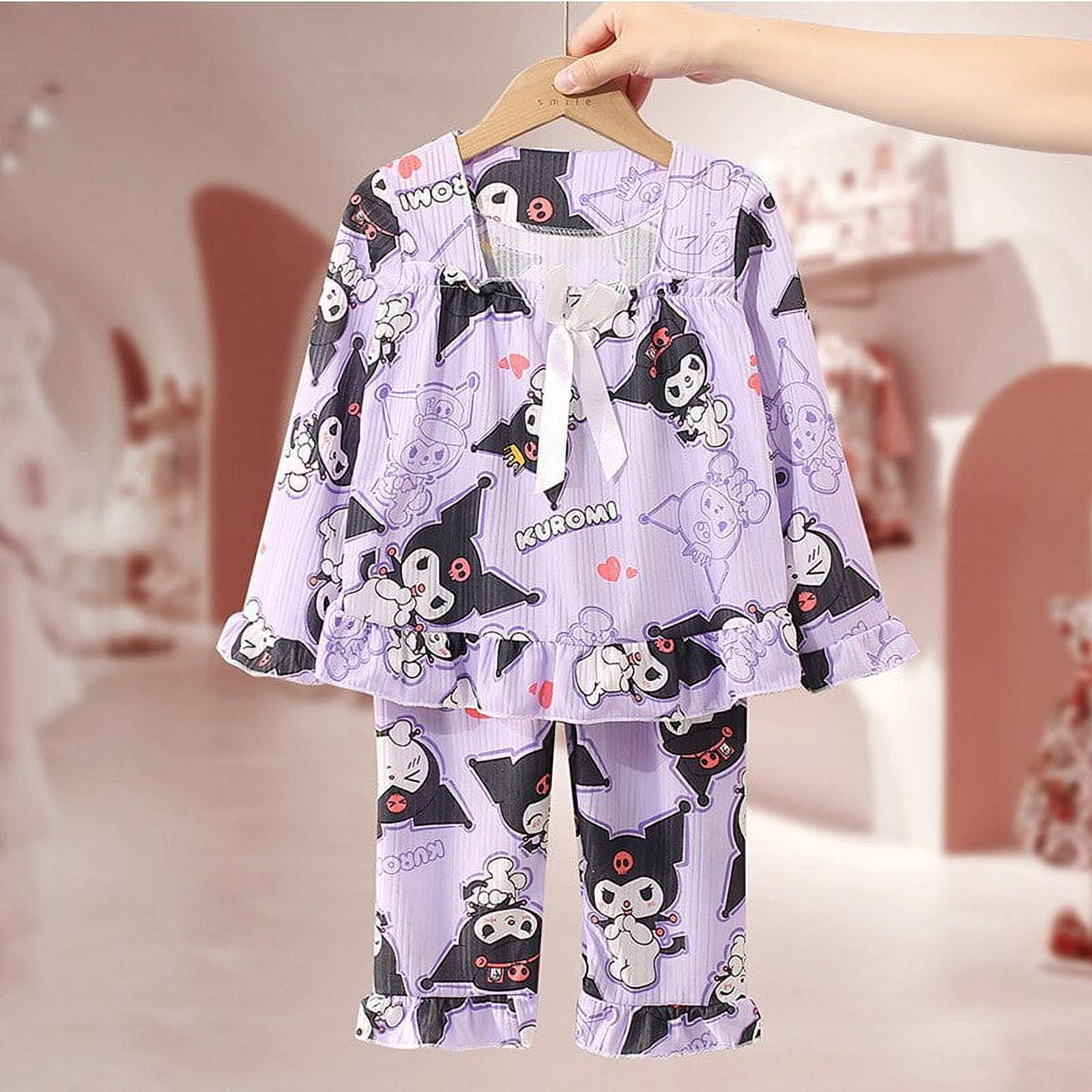 Anime Sanrio Hello Kitty Children's Baby Pajamas Cartoon My Melody ...