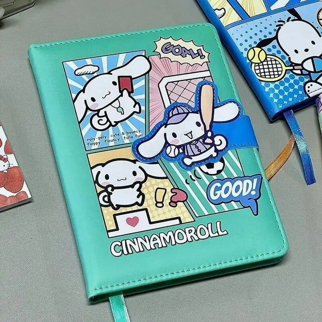 Anime Sanrio Hello Kitty Notebook Cinnamoroll Pochacco B6 Journal ...