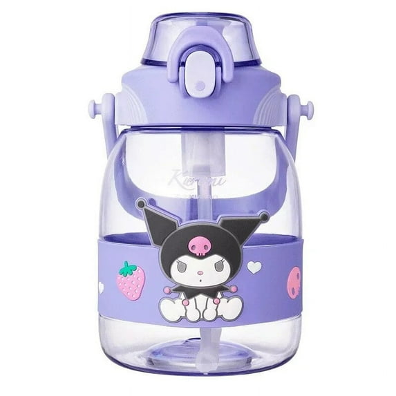 Anime Sanrio My Melody Kuromi Pochacco Large Capacity Water Bottle ...