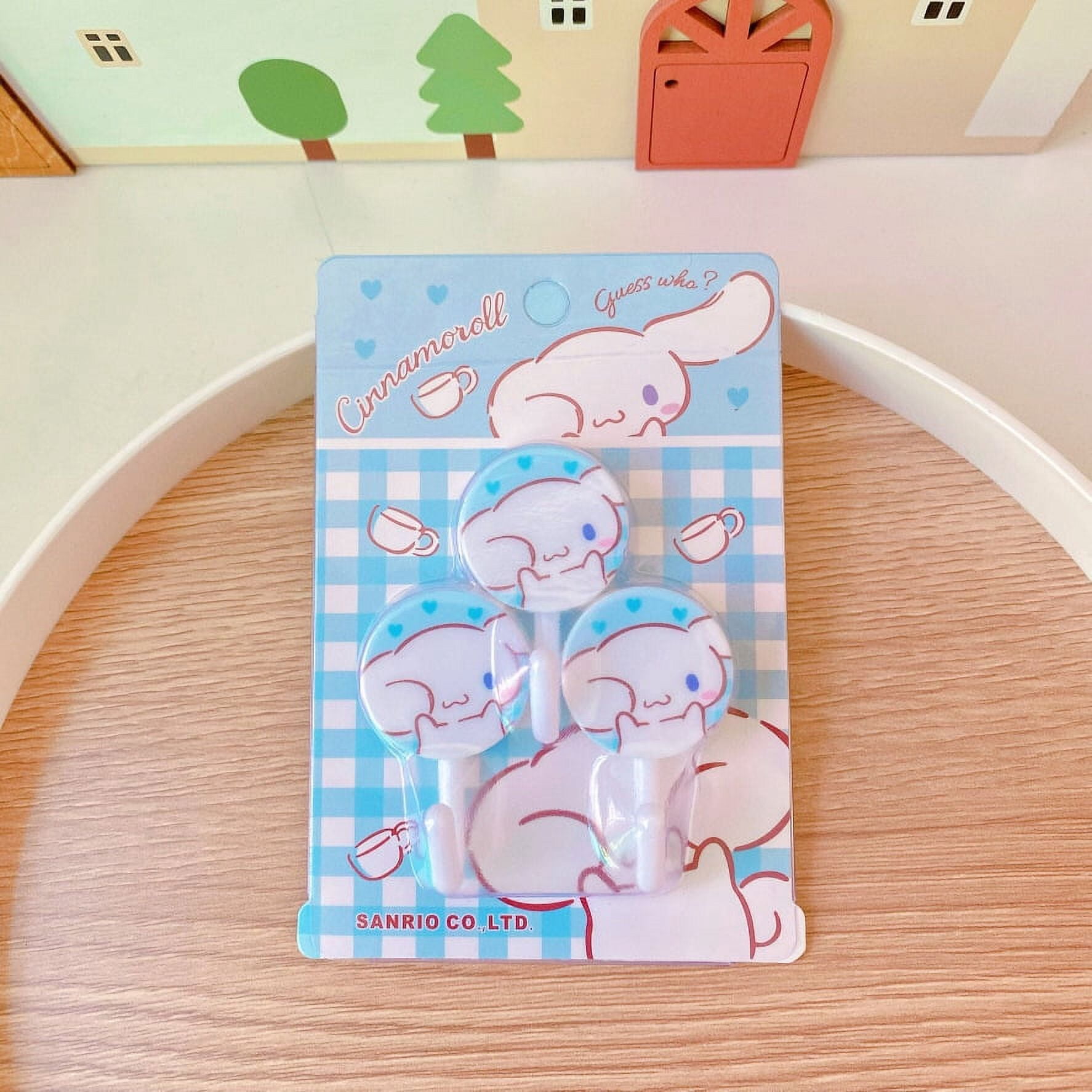 Anime Sanrio Mymelody Kuromi Cinnamoroll Pochacco New Sticky Hooks ...