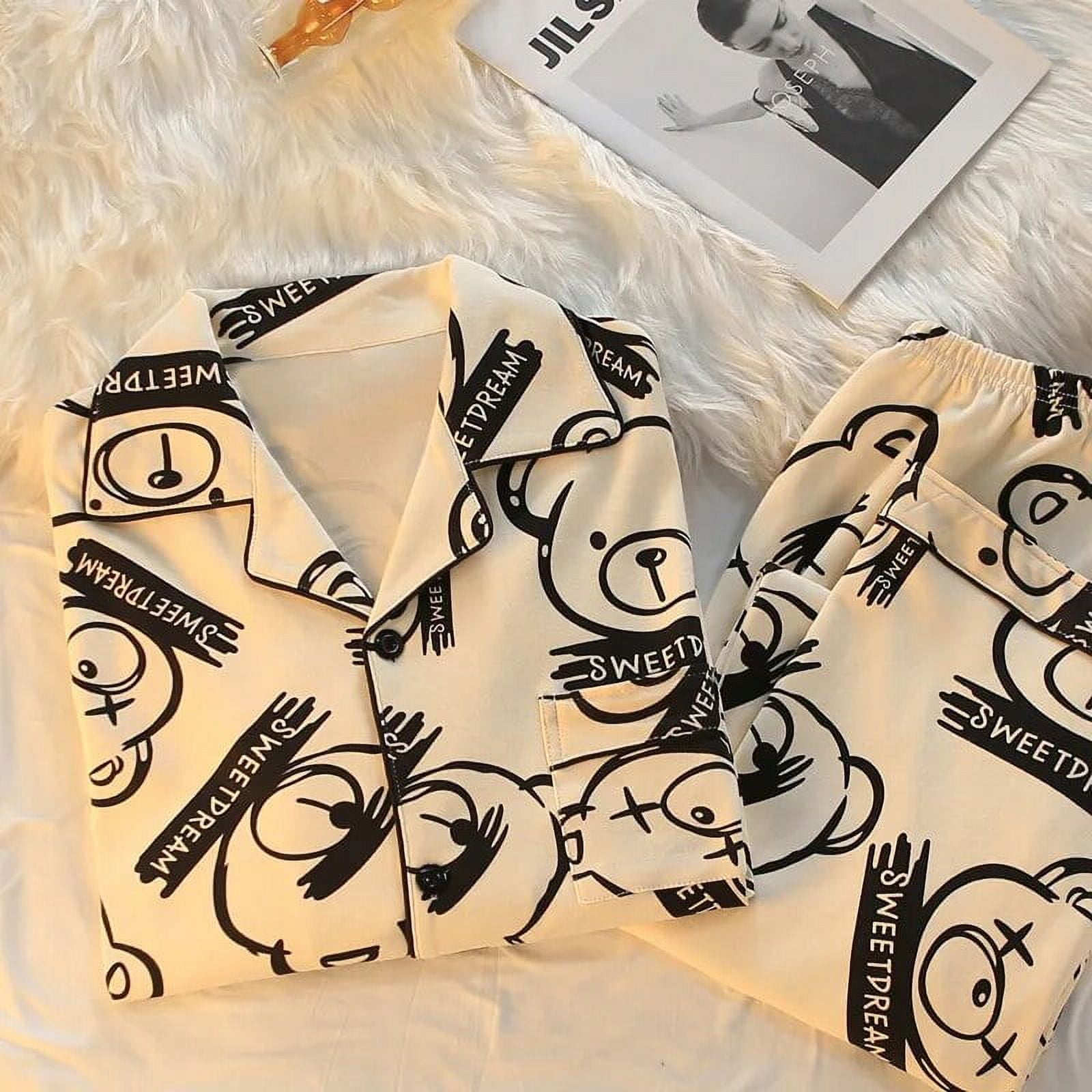 Anime Sanrio Pajamas Kawaii Y2K Hello Kitty Kuromi My Melody ...