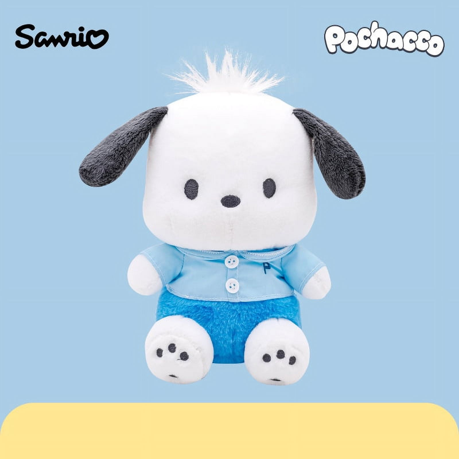 Anime Sanrio Pochacco Panda Style Stuffed Plush Toys Throw Pillow Cute ...