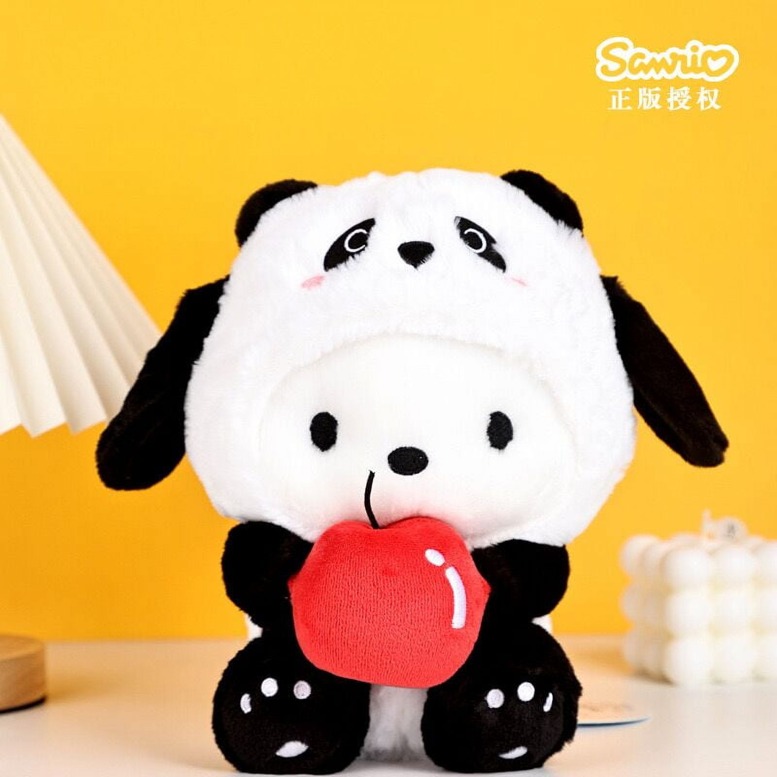 Anime Sanrio Pochacco Panda Style Stuffed Plush Toys Throw Pillow Cute ...