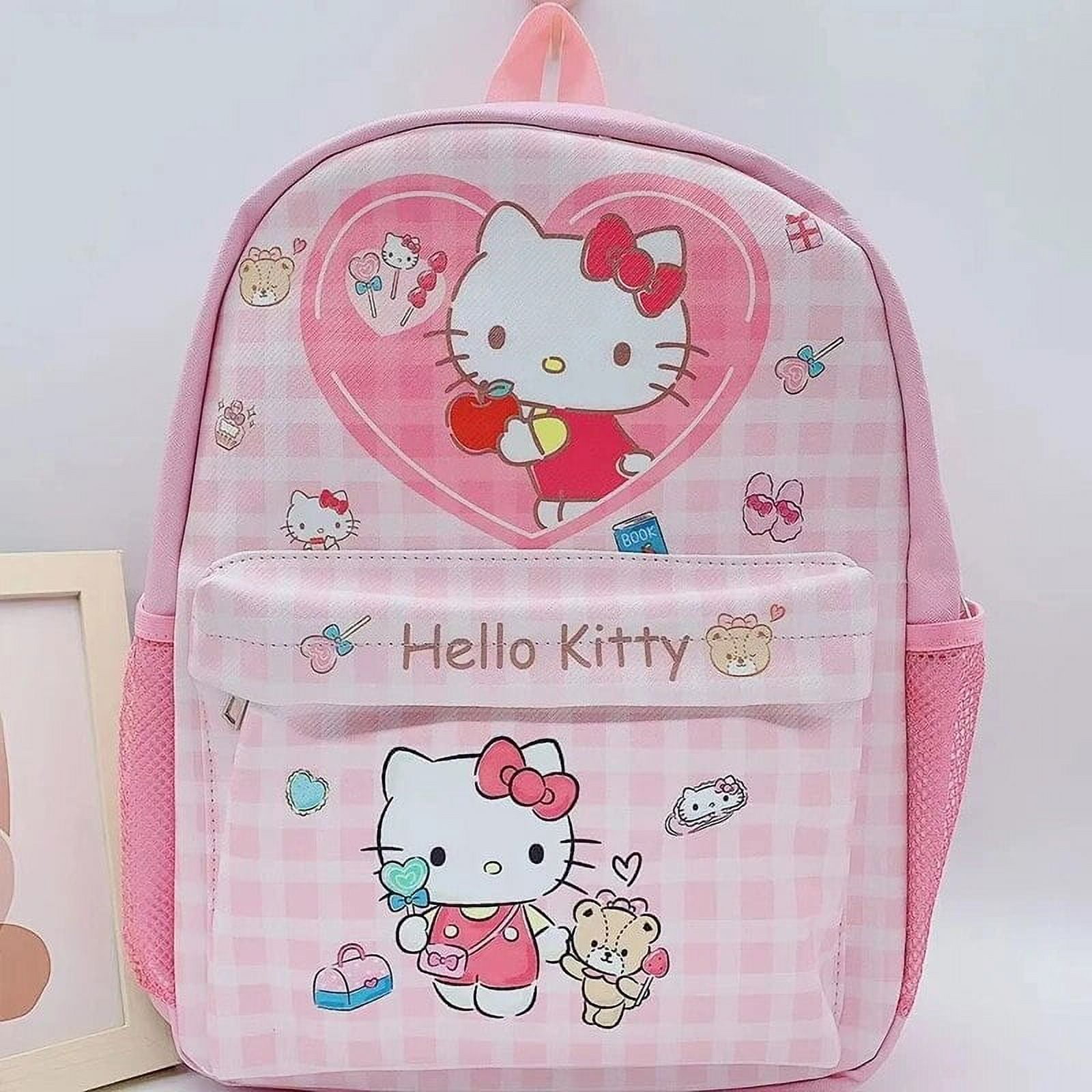 Anime Sanrio Pu Backpack shoulder bag Cinnamoroll Hello Kitty Melody ...