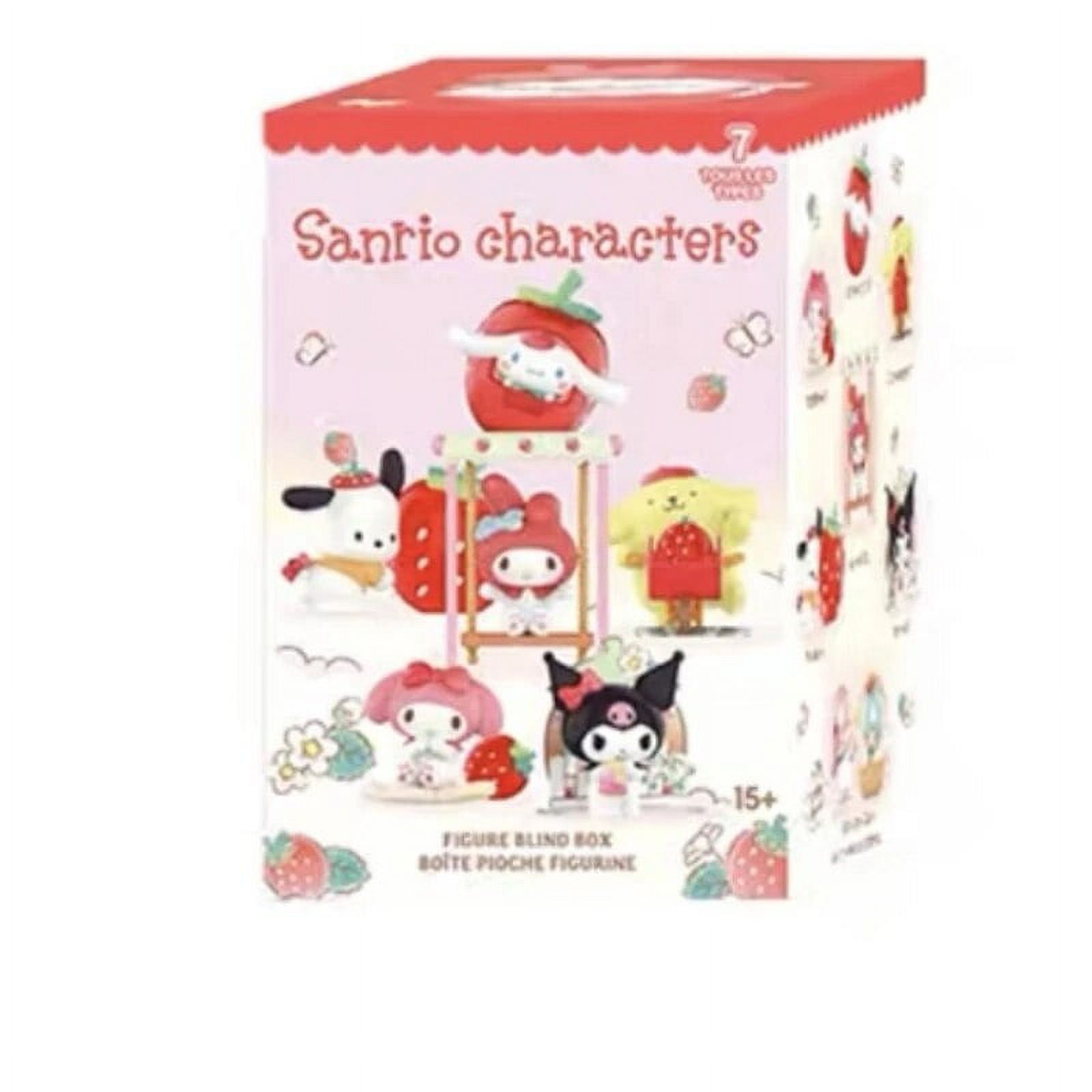 Anime Sanrio Strawberry Manor Series Blind Box Figures Kulomi Pacha Dog ...
