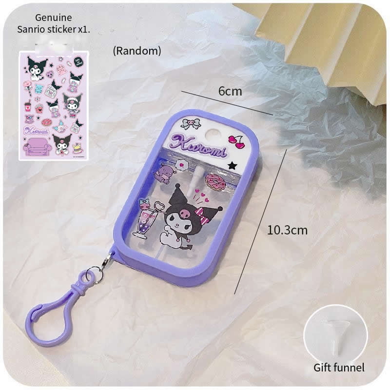 Anime Sanrio Travel Spray Bottle Refillable Melody Hello Kitty Perfume ...