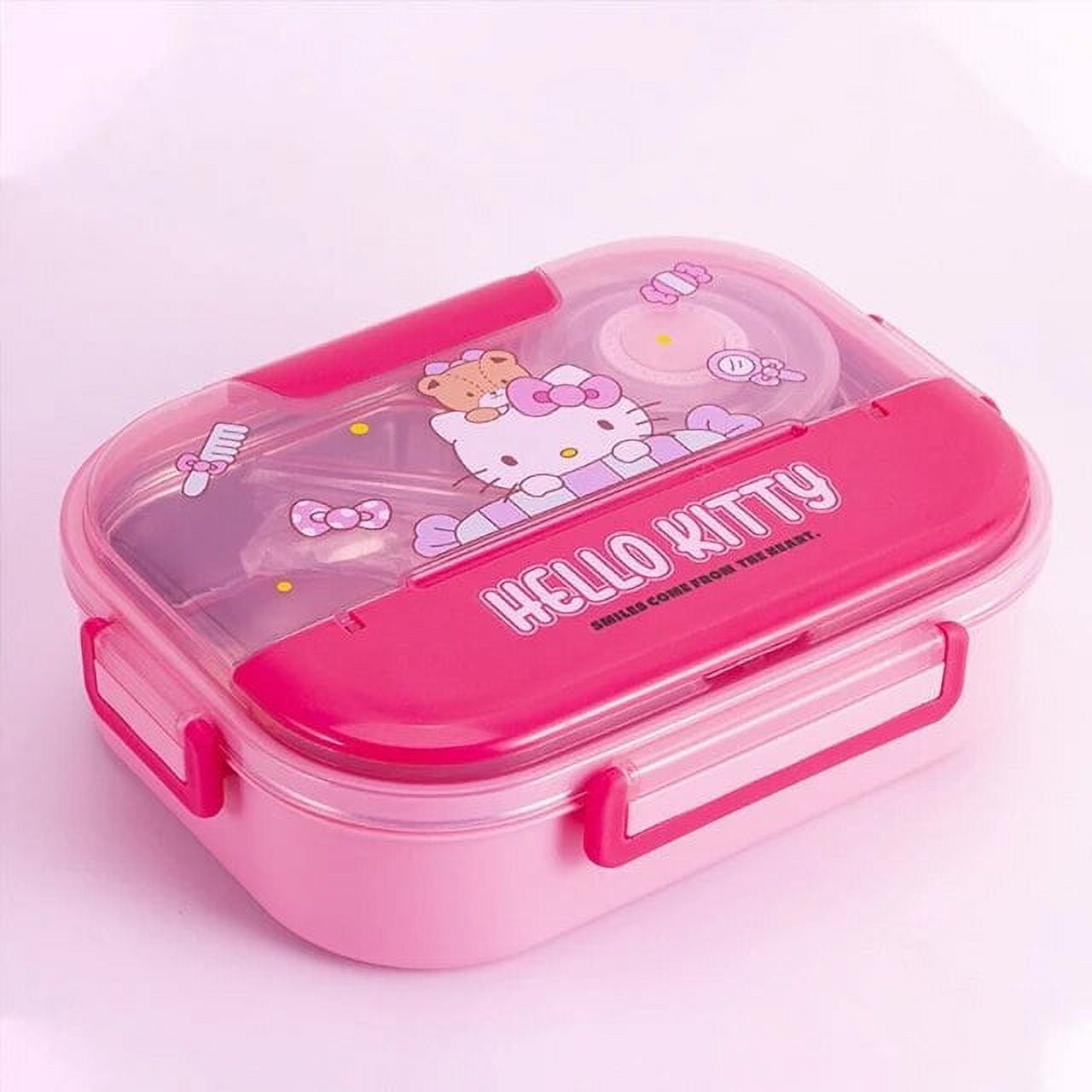 Hello Kitty Water Bottle Kids Kuromi Lunch Box Bento Box Kawaii Anime ...
