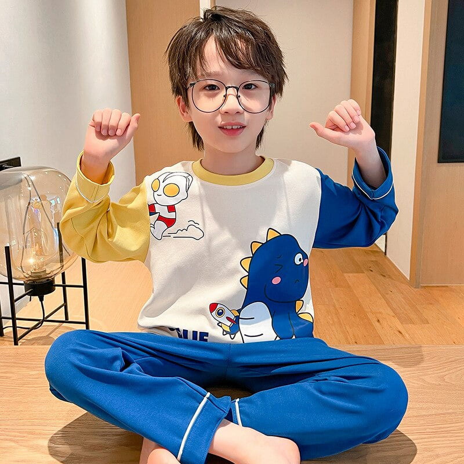 Anime Sanrios Children Cotton Pajama Set Cartoon Kuromi Hellokittys ...