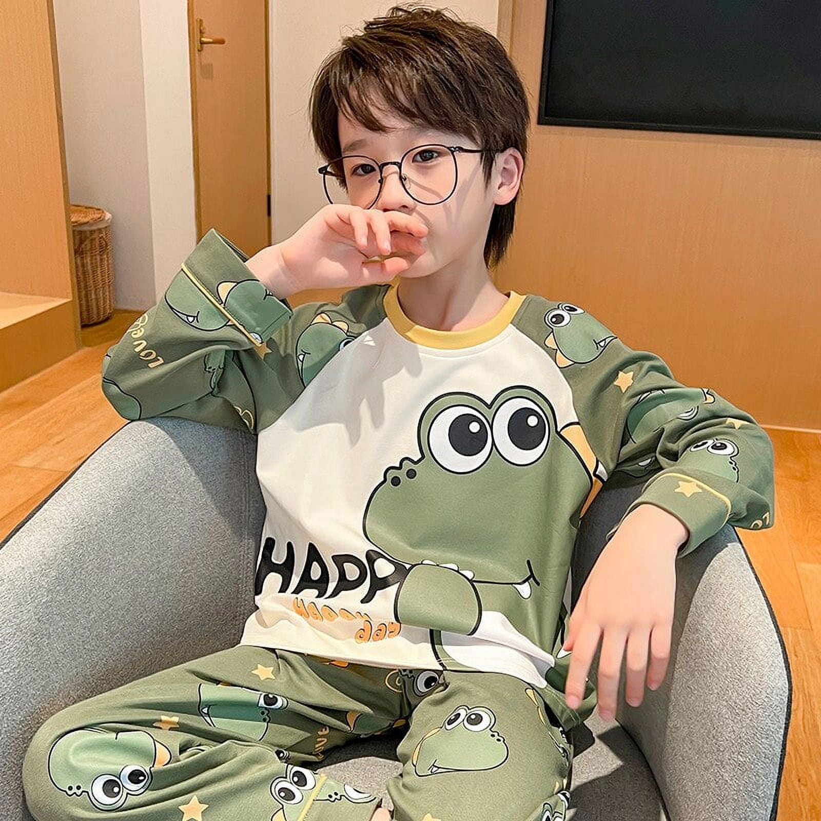 Anime Sanrios Children Cotton Pajama Set Cartoon Kuromi Hellokittys ...