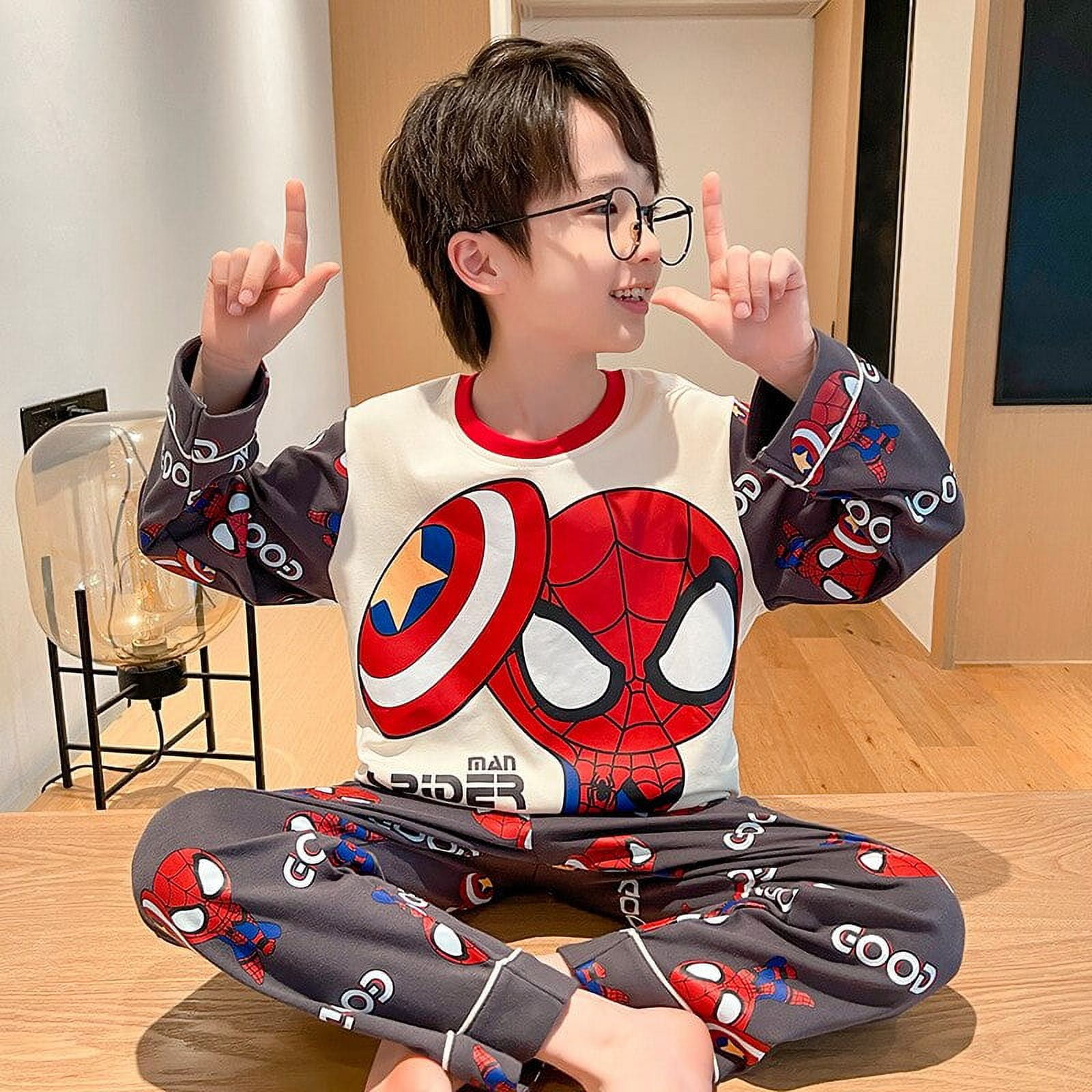Anime Sanrios Children Cotton Pajama Set Cartoon Kuromi Hellokittys ...