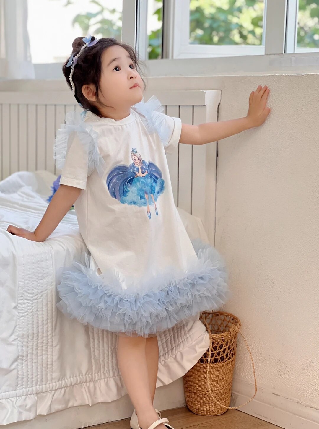 Anime Sanrios Hellokittys Kuromi Summer Kawaii Chiffon Girl Tutu ...