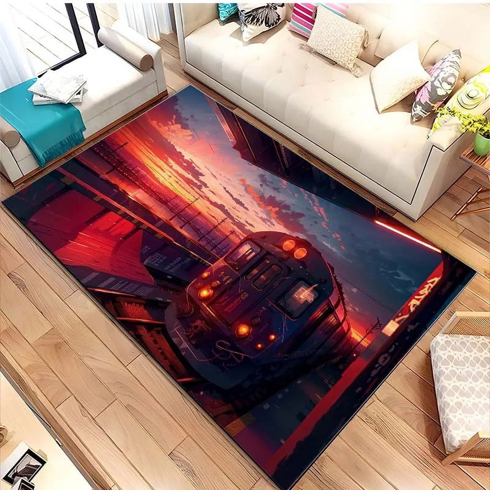Anime Scenery Printed Floor Mat Carpet 11 Sizes Living Room Bedroom ...