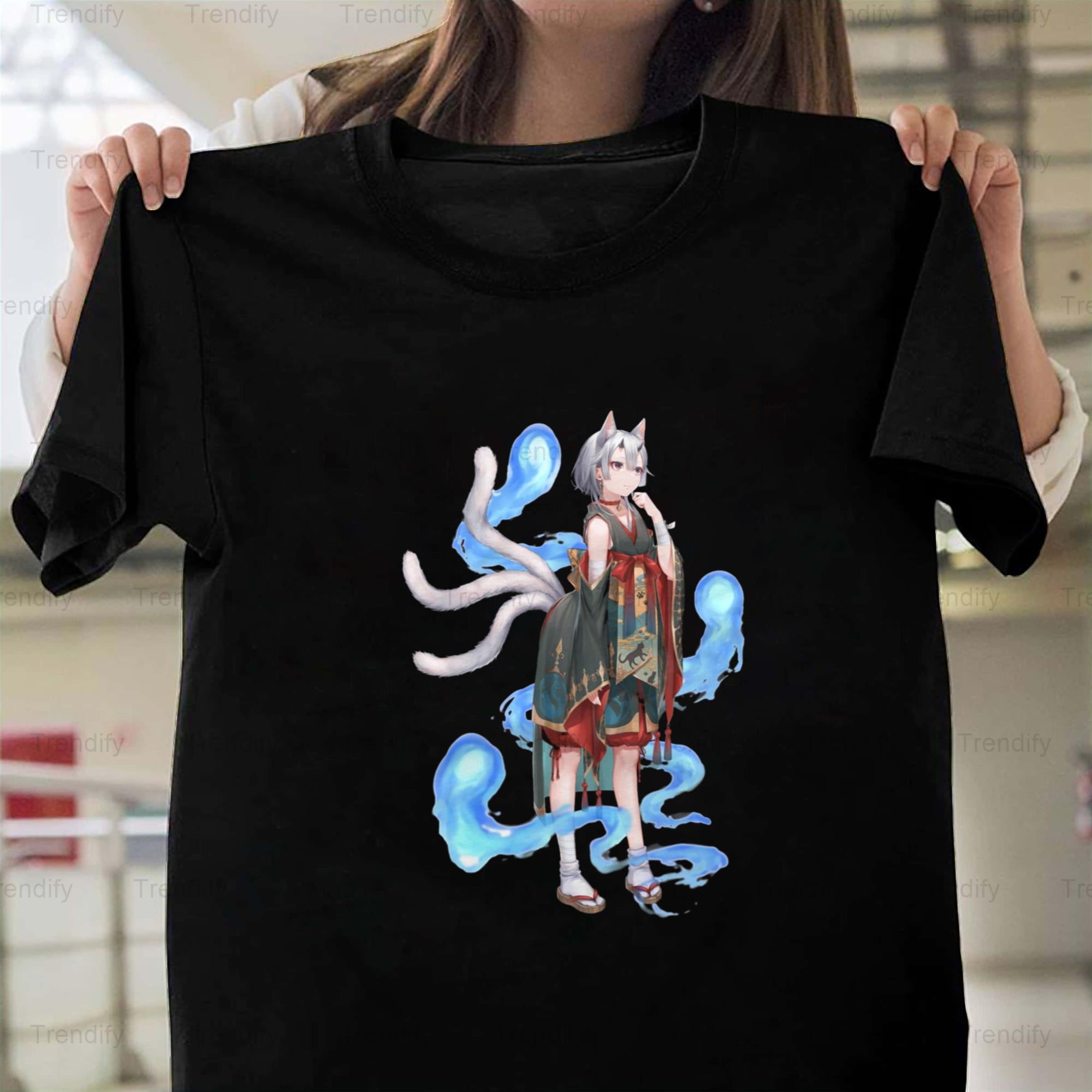 Anime Sexy Nekomimi Cat Girl Otaku Manga Fan Art Graphic H41689 Unisex ...