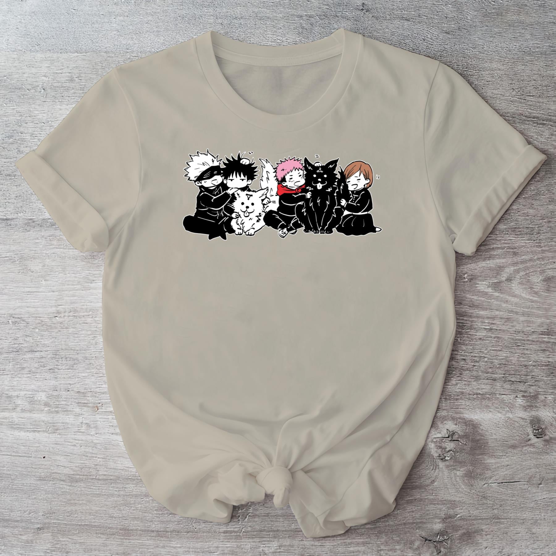 Anime Shirt JJK Inspired Tee Anime Gift Jujutsu Kaisen Merch Japanese ...