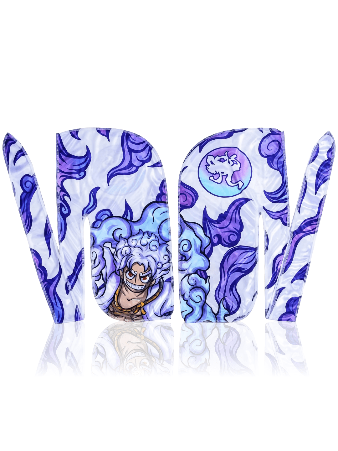 Anime Silk Durag - Designer Art Durags for Men and Women with Long ...