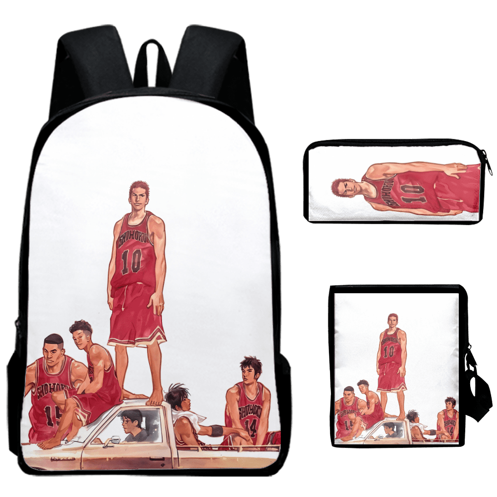 Anime Slam Dunk Shohoku Backpacks Unique Schoolbag for Primary Junior ...