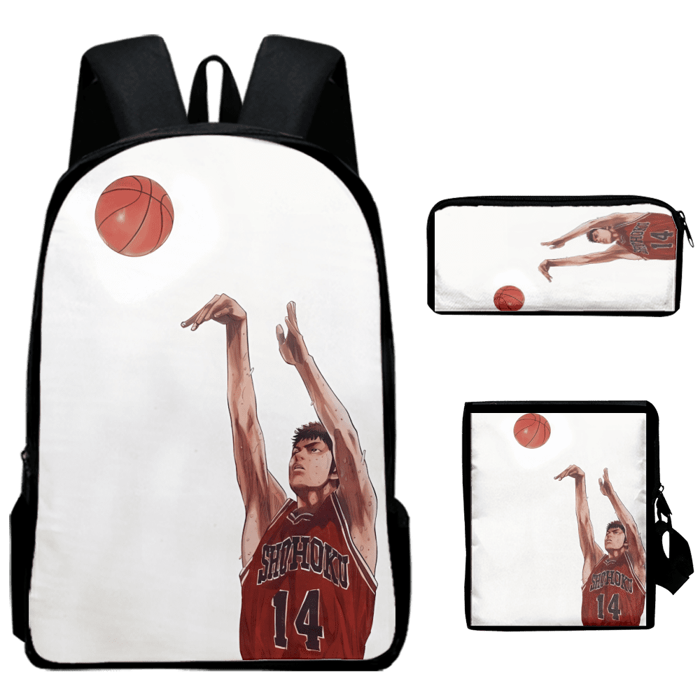 Anime Slam Dunk Shohoku Backpacks Unique Schoolbag for Primary Junior ...