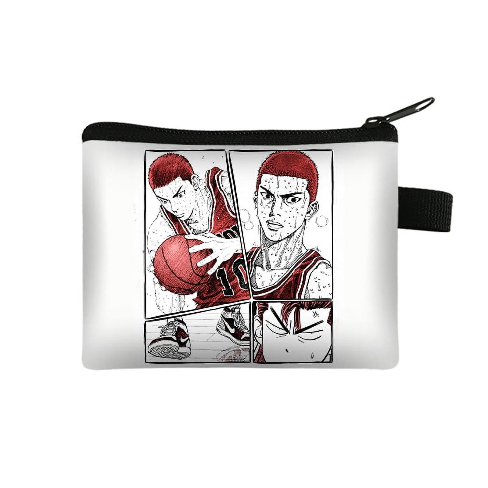 Anime Slam Dunk Shohoku Coin Purse Hanamichi Sakuragi Kaede Rukawa ...