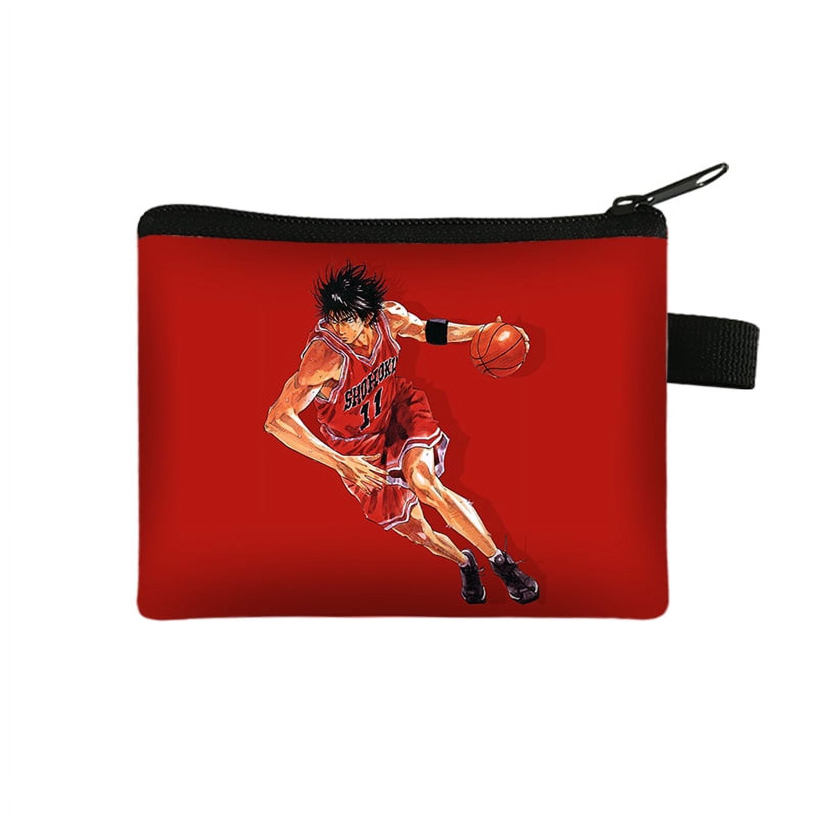 Anime Slam Dunk Shohoku Coin Purse Hanamichi Sakuragi Kaede Rukawa ...