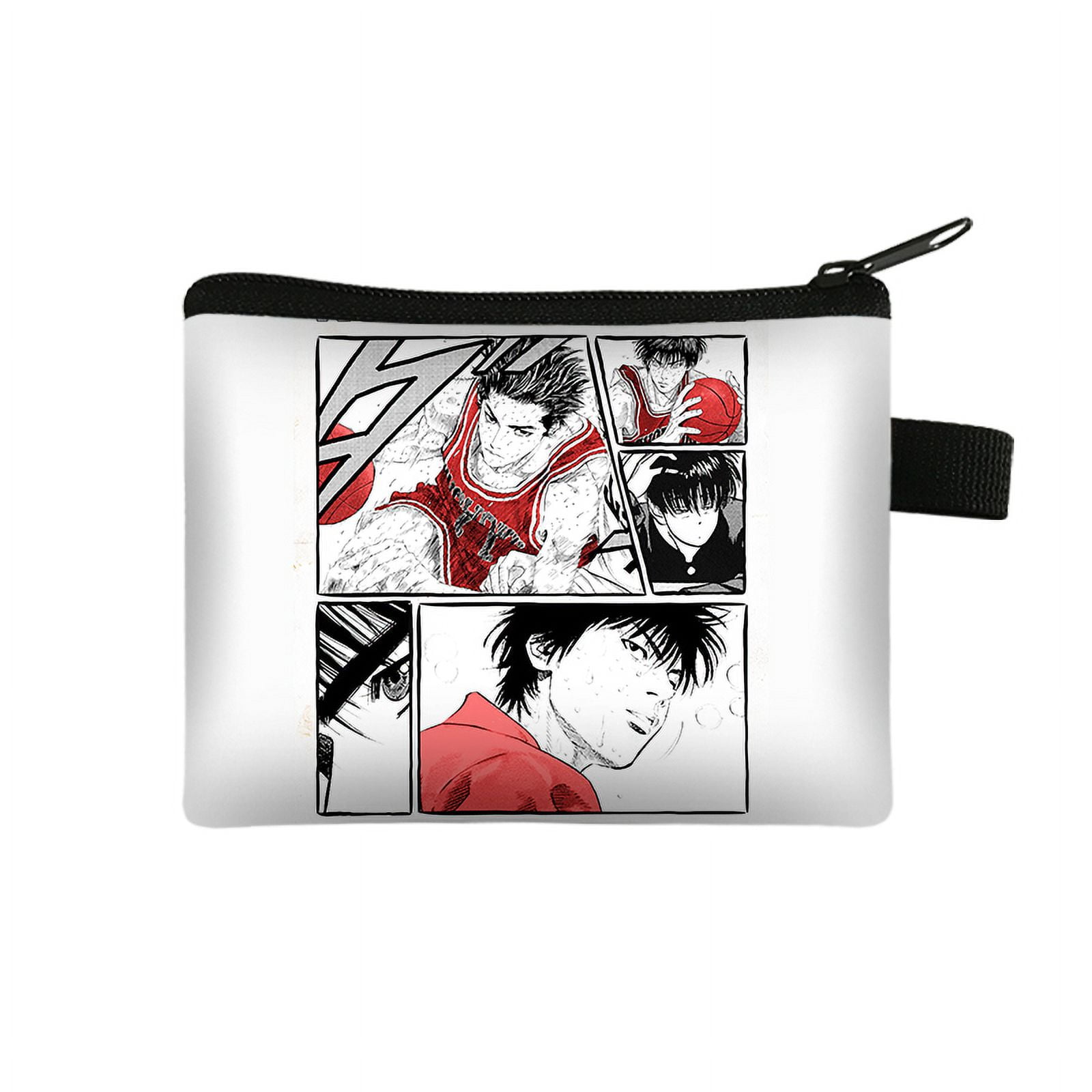 Anime Slam Dunk Shohoku Coin Purse Hanamichi Sakuragi Kaede Rukawa ...