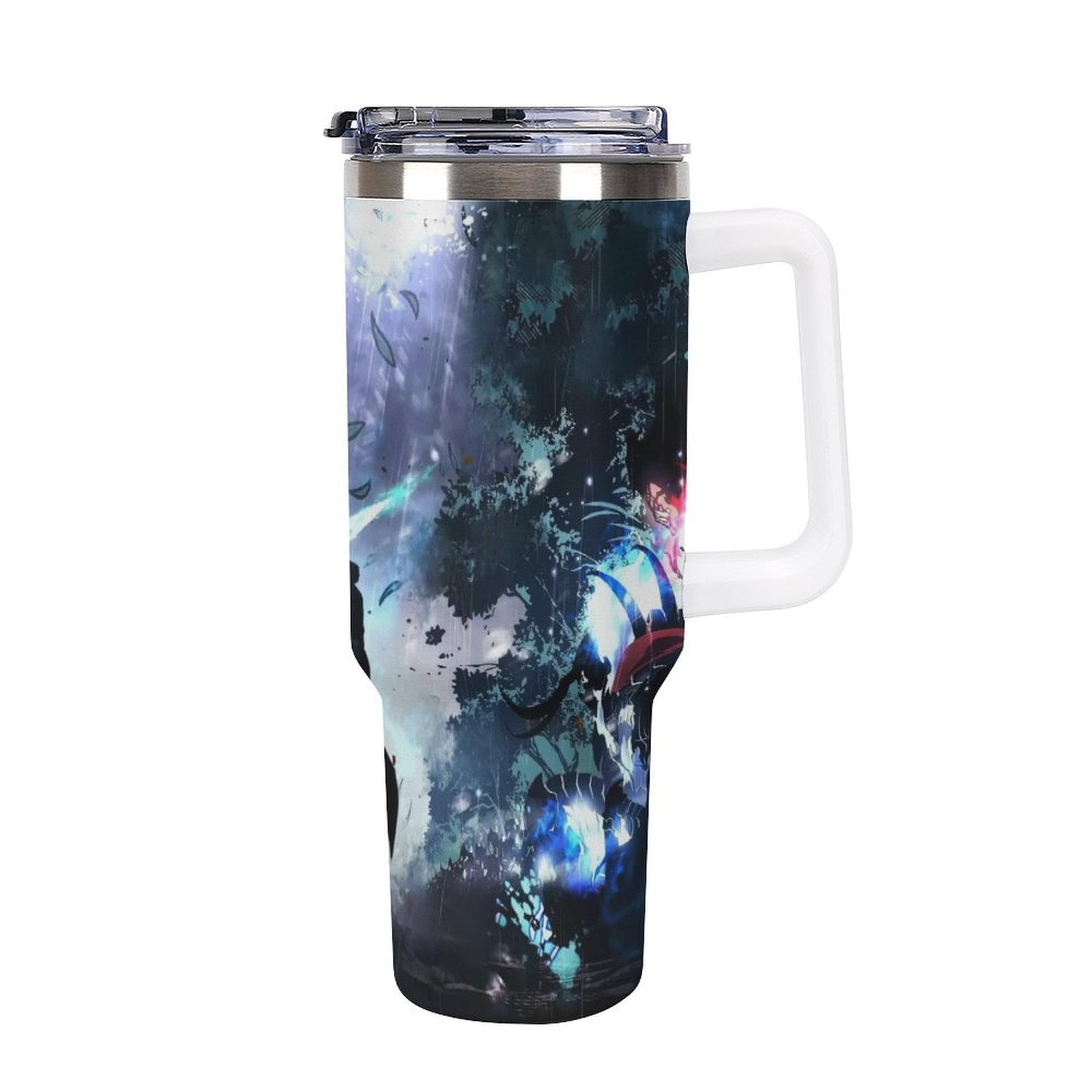 Anime Solo Leveling 40oz Water Bottle Fits in Cup Holder Stainless ...