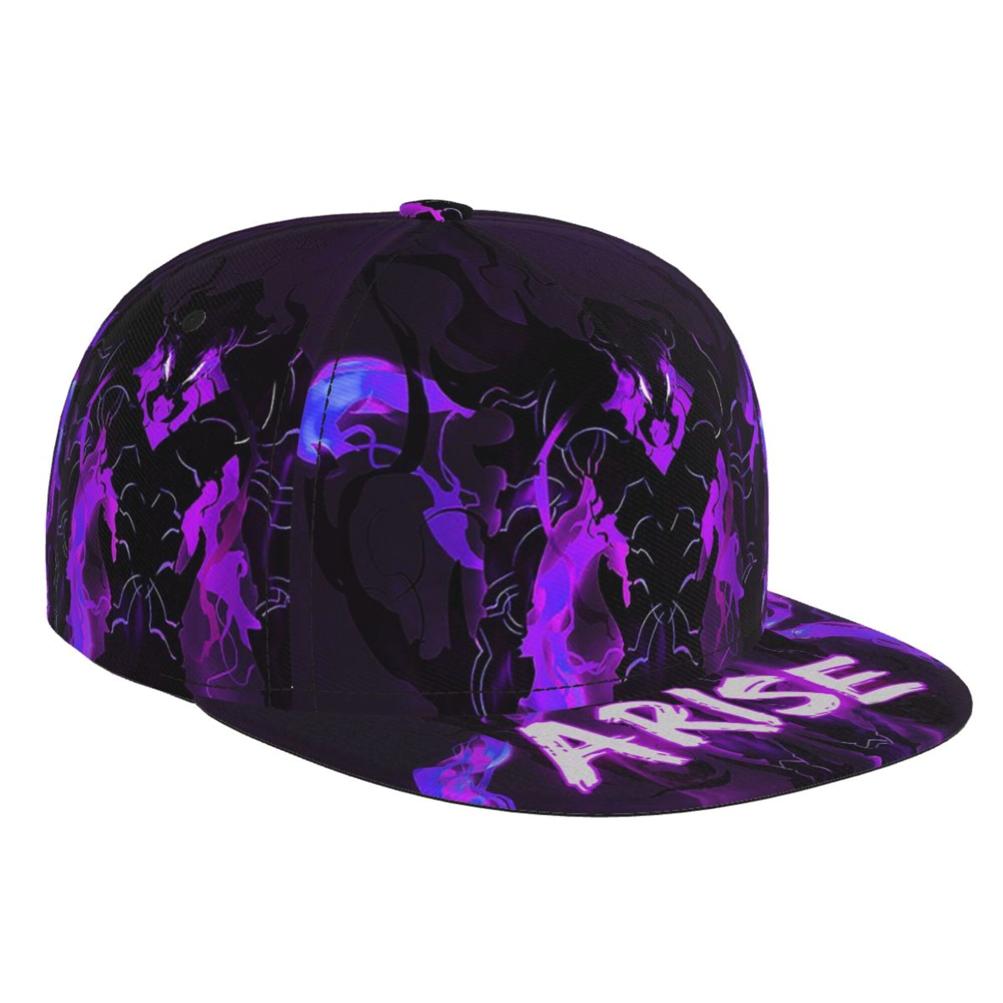 Anime Solo Leveling Brim Bill Baseball Cap Adjustable Snapback Hat Hip ...