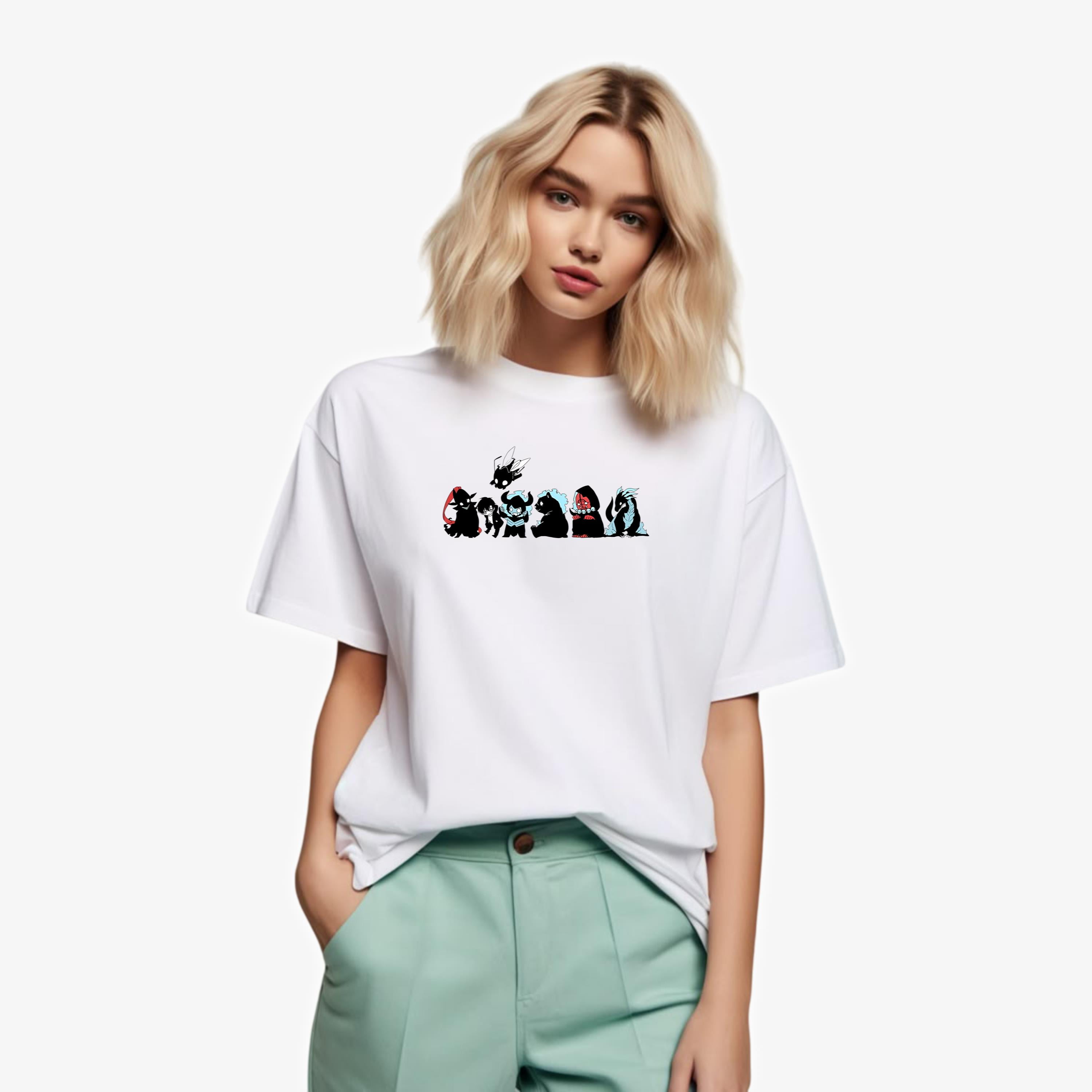 Anime Solo Leveling Chibi Sung Jinwoo Street T-Shirt, for men & women ...