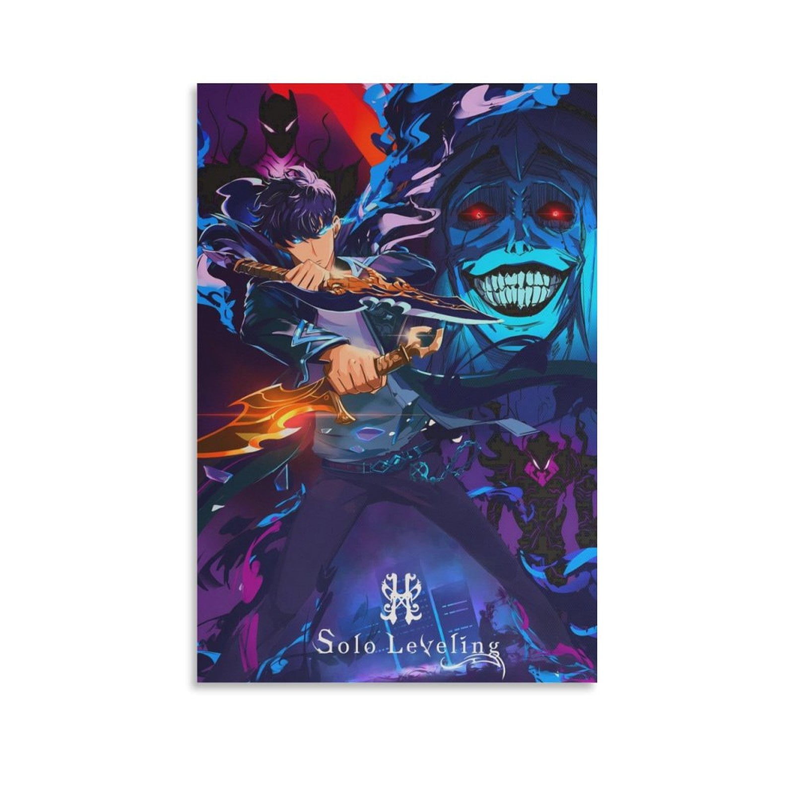 Anime Solo-Leveling Comics Anime TV Series Art Poster Sung-Jinwoo (24 ...