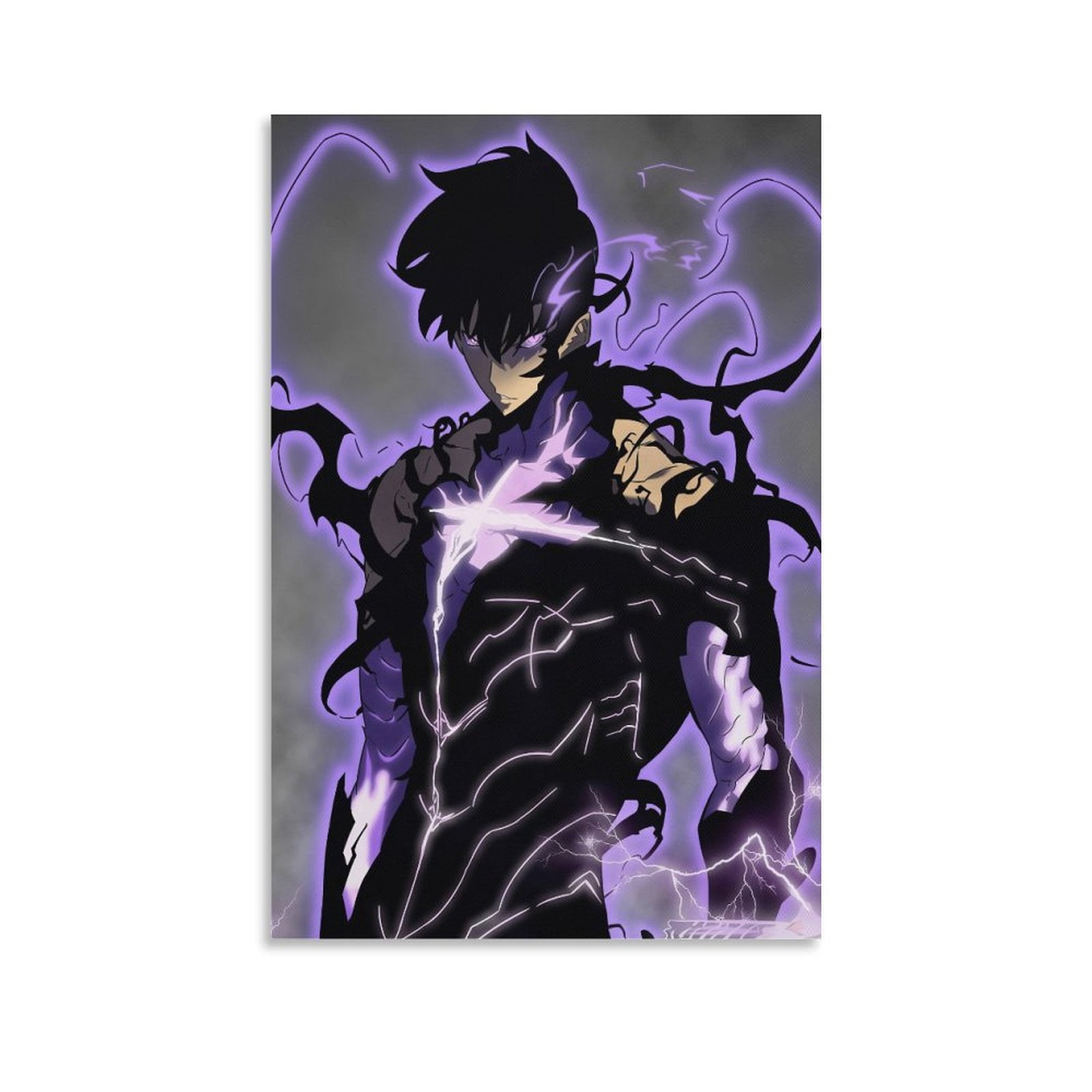 Anime Solo-Leveling Comics Anime TV Series Poster Sung-Jinwoo (16) Wall ...
