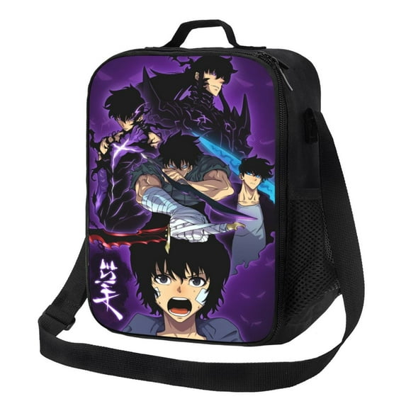 Anime Solo Leveling Insulated Lunch Bag Leakproof Waterproof Reusable ...