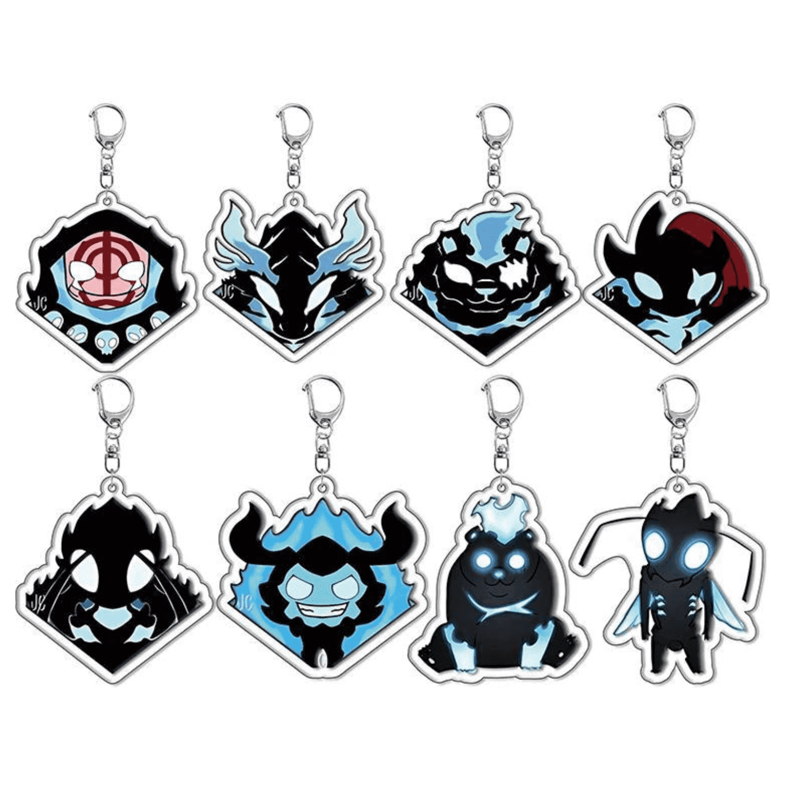 Anime Solo Leveling Merch Sung Jin Woo Cartoon 8Pcs Set Pendant ...