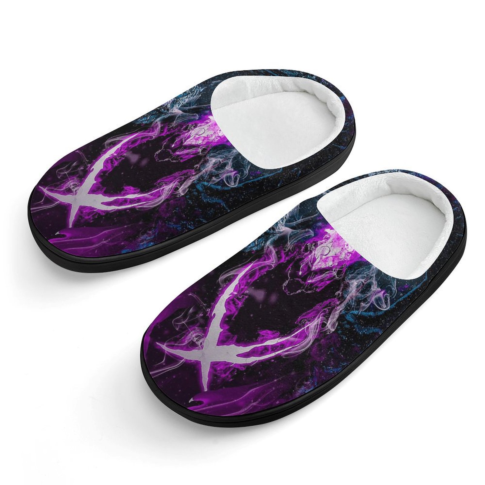 Anime Solo Leveling Kids Teen Fuzzy Memory Foam Slippers Fluffy Winter ...