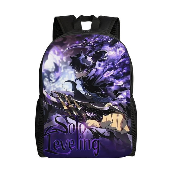 Anime Solo Leveling Lightweight Backpack Daypack Large Capacity ...